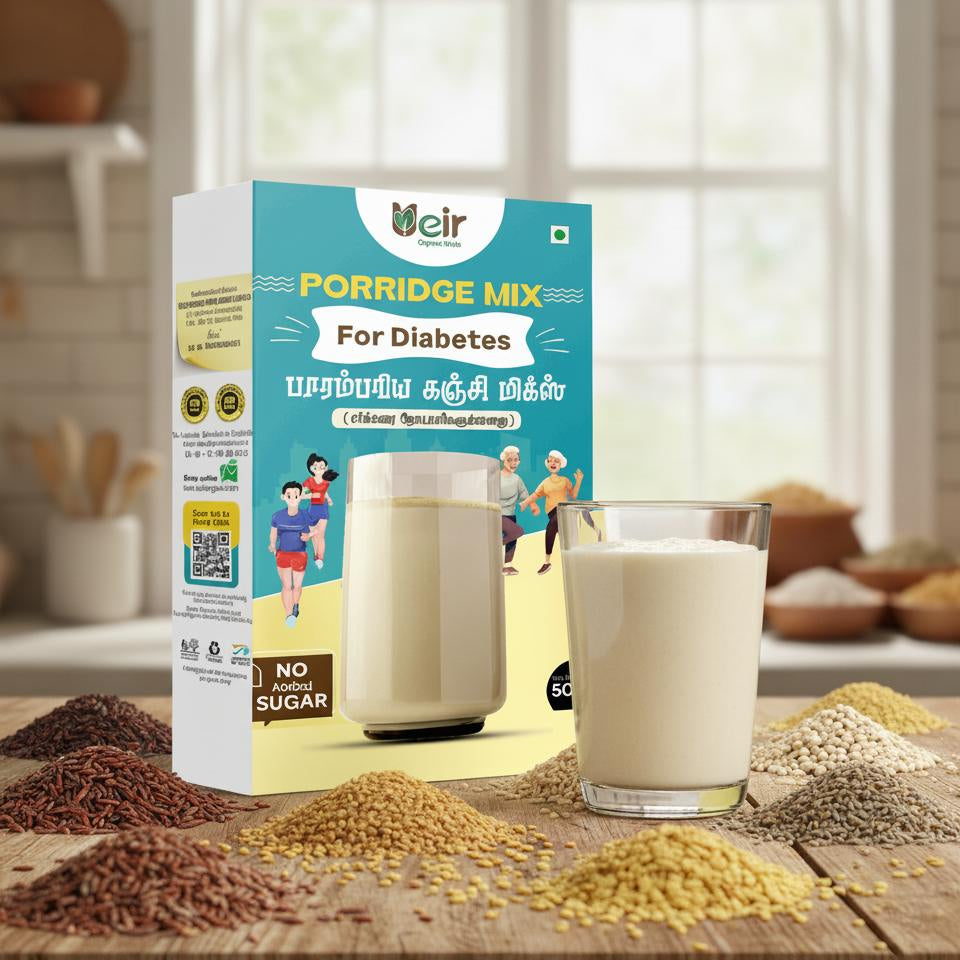 Diabetes Porridge Mix | 500g – Ueir Organic Foods