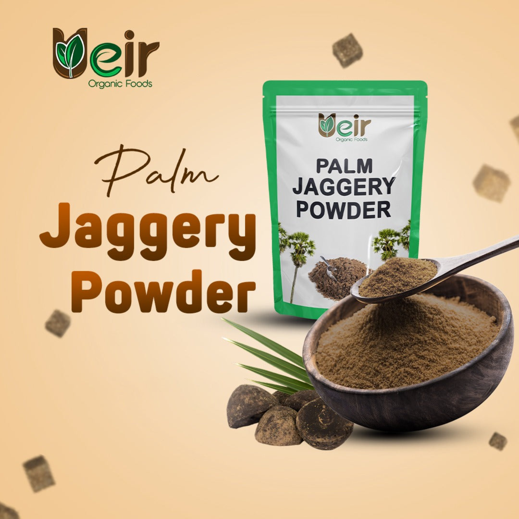 Palm Jaggery Powder – Ueir Organic Foods