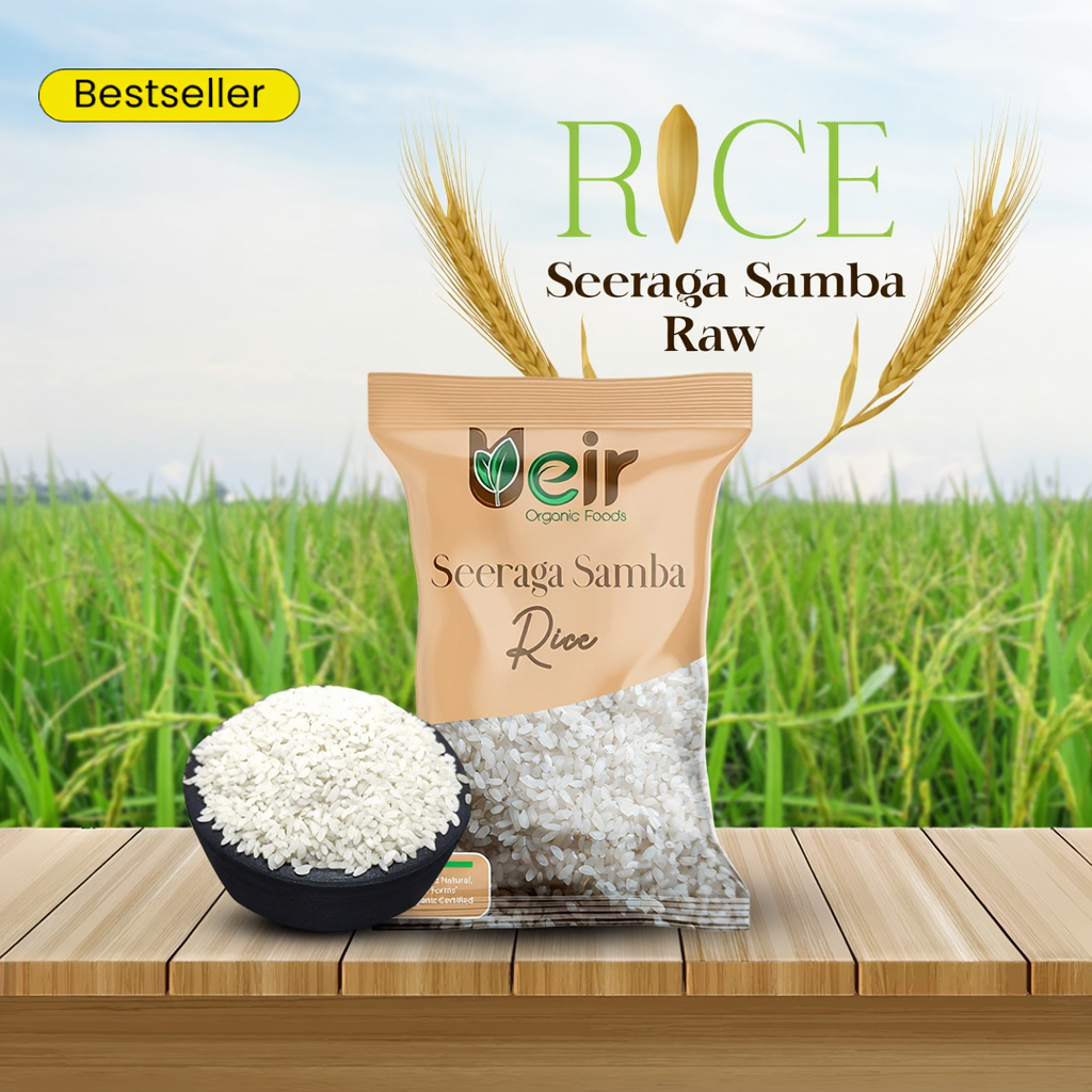 Seeraga Samba Rice (Raw) – Ueir Organic Foods