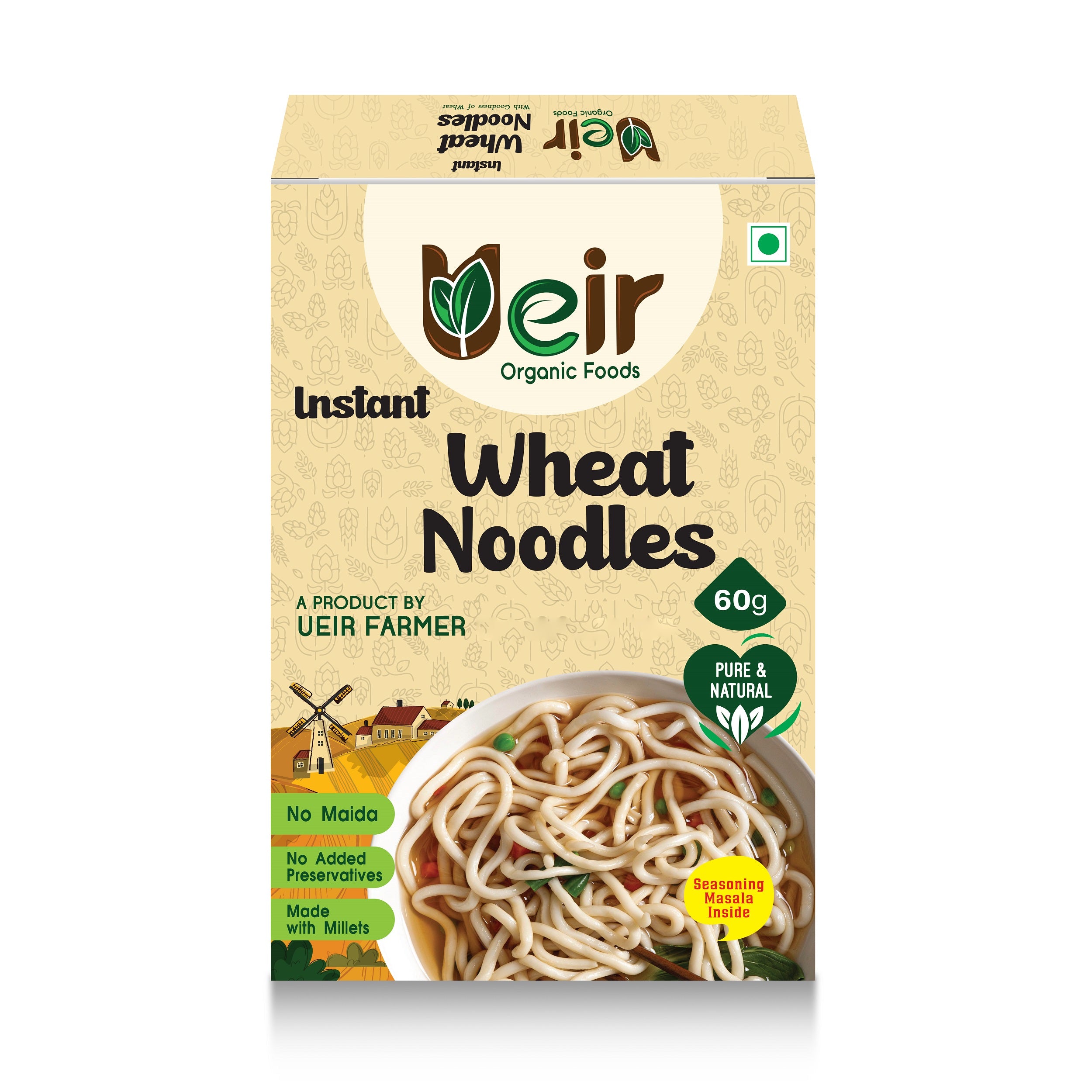 Buy Wheat Noodles Online - Healthy, Tasty & Easy to Cook – Ueir Organic ...
