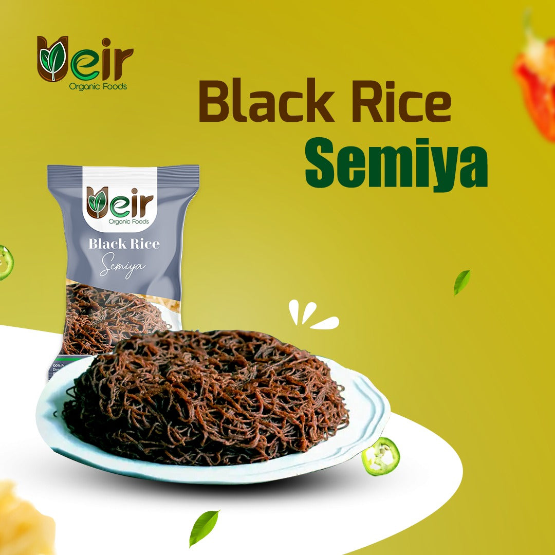 Black Rice Semiya / Karuppukavuni Rice Semiya 250g – Ueir Organic Foods