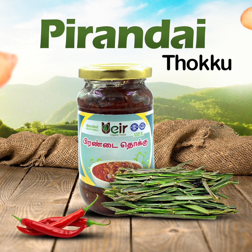 Pirandai Thokku 200g – Ueir Organic Foods